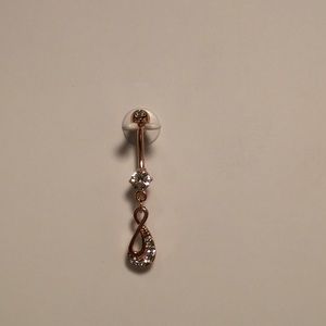 Accessories | Unique Display With Infinity Drop Navel Ring | Poshmark